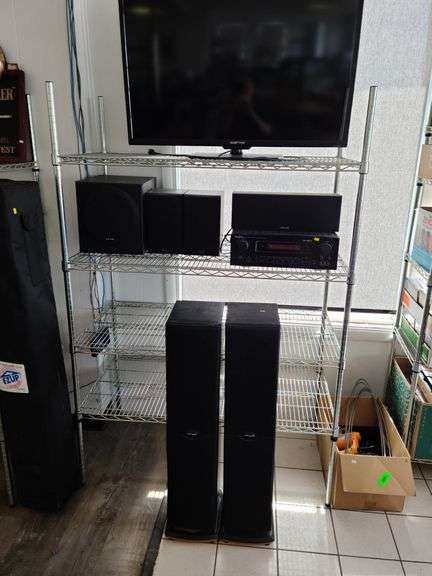 Polk Audio Surround Sound Speakers, Insignia Digital Home Theater ...