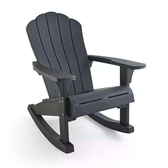 Keter Rocking Adirondack Chair - Prime Time Auctions, Inc.