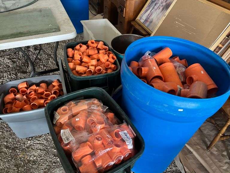 5) Barrels of PVC Pipes - Prime Time Auctions, Inc.