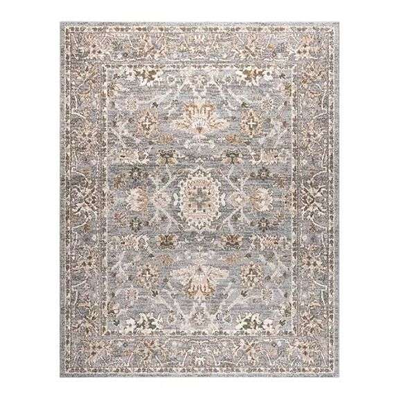 Tuscany Patterned Area Rug 8'6"x13'1" - Prime Time Auctions, Inc.