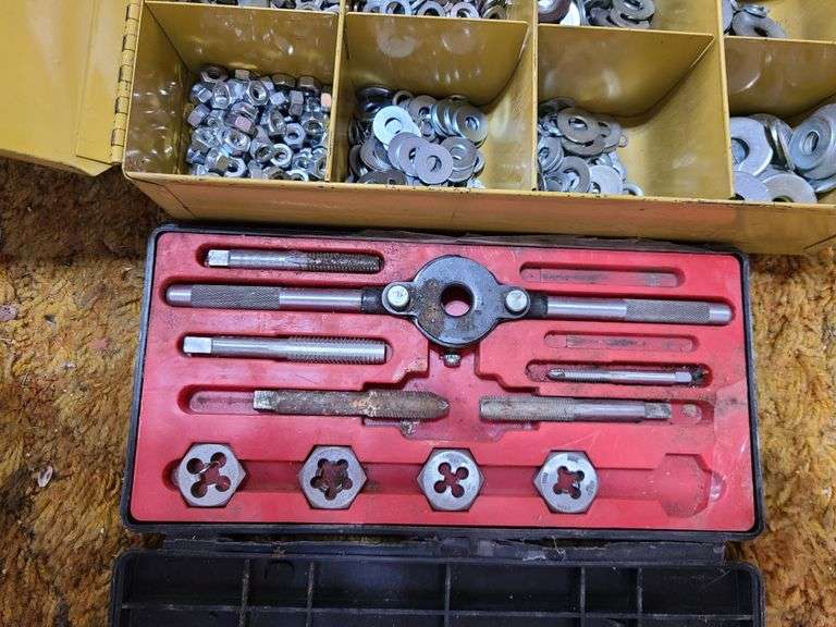 Tap and Die Set, Assorted Washers - Prime Time Auctions, Inc.