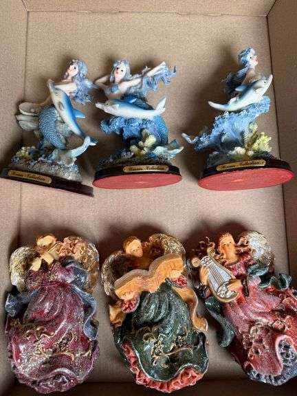 Winnes Collection Mermaids, 3) Angels - Prime Time Auctions, Inc.