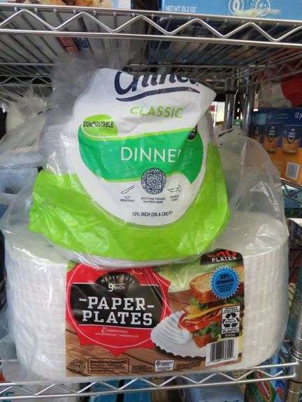 Chinet Paper Plates, Heavy Duty Paper Plates - Prime Time Auctions, Inc.