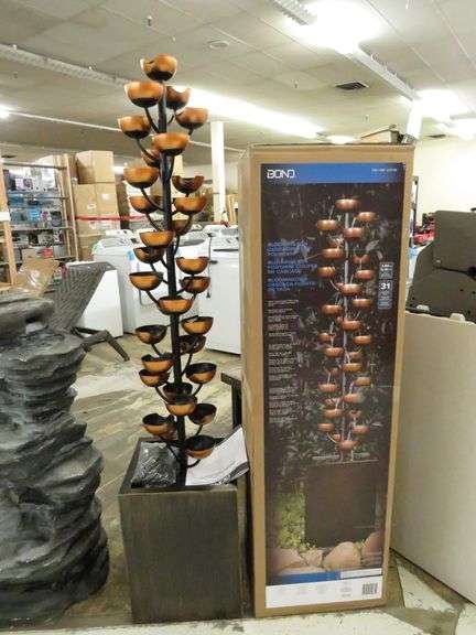 Bloomington Cascading Cup Fountain - Prime Time Auctions, Inc.