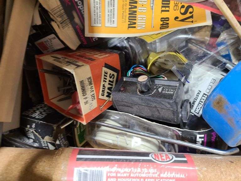 Contents of Box (Plumbing Supplies, etc.) - Prime Time Auctions, Inc.