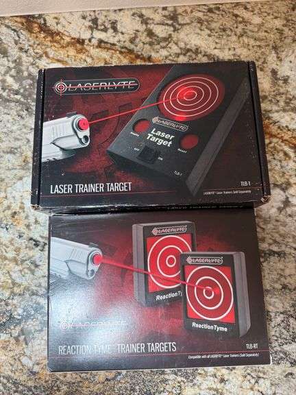 2) Pistol Laser Target - Prime Time Auctions, Inc.