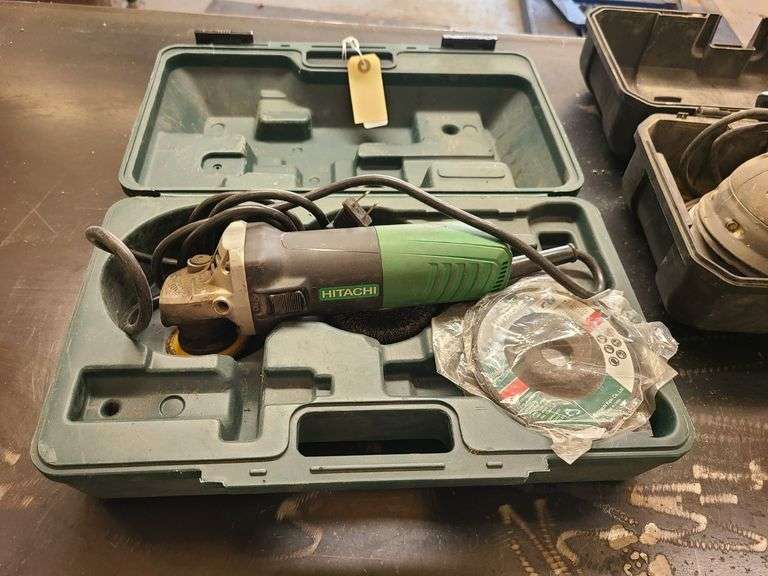 Hitachi Disc Grinder, - Prime Time Auctions, Inc.