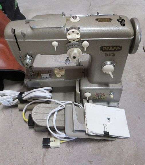 Pfaff 332 Sewing Machine - Prime Time Auctions, Inc.
