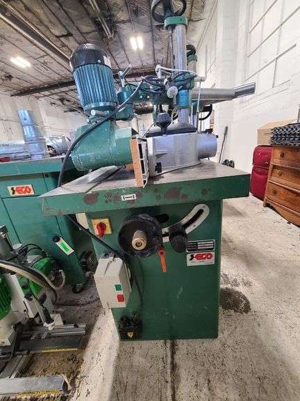 Seco Tilting Arbor Shaper - Prime Time Auctions, Inc.