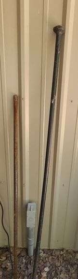 2) Metal Rods - Prime Time Auctions, Inc.