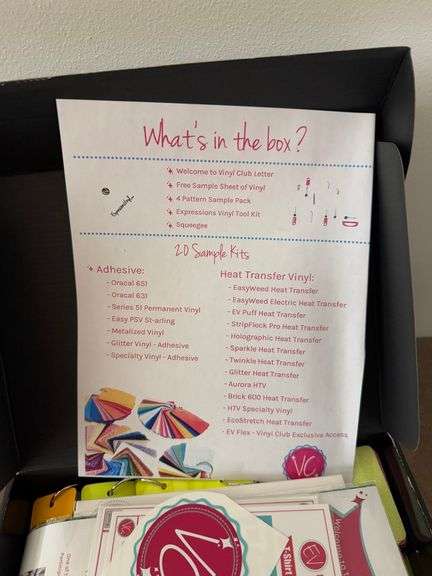 VC Sample Crafting Kits - Prime Time Auctions, Inc.