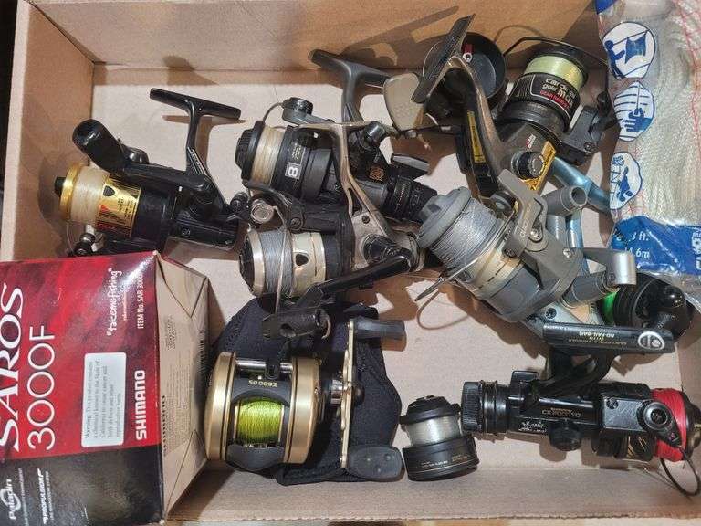 10) Fishing Reels - Prime Time Auctions, Inc.