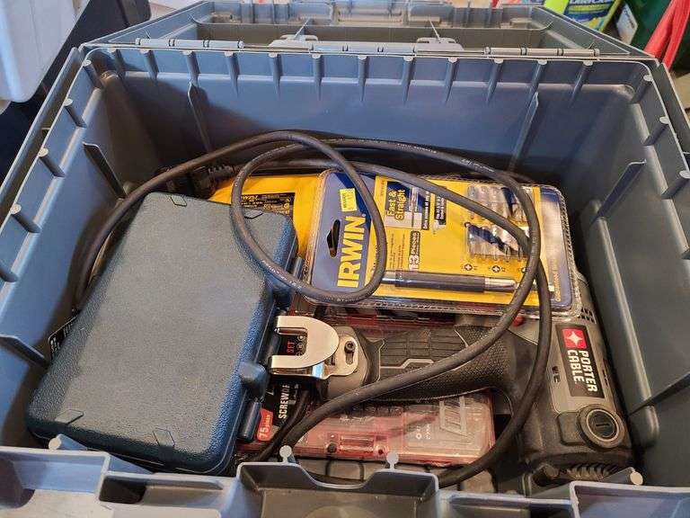 Magnetic Drive Guide Set, Deck/Drywall Screwdriver, Assorted Drill Bits ...