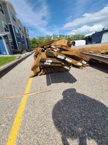 Bundle of Lumber (Copper Azole and Other) - Prime Time Auctions, Inc.