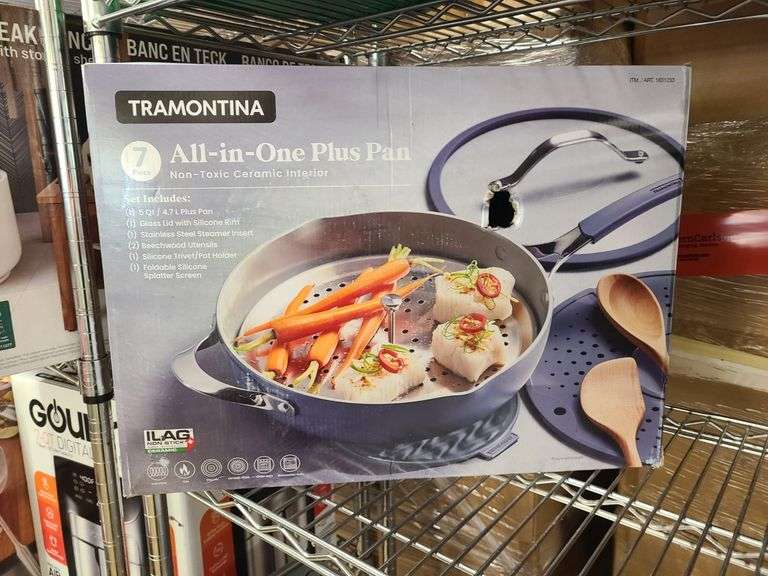 Tramontina 7pc All-in-One Plus Pan - Prime Time Auctions, Inc.
