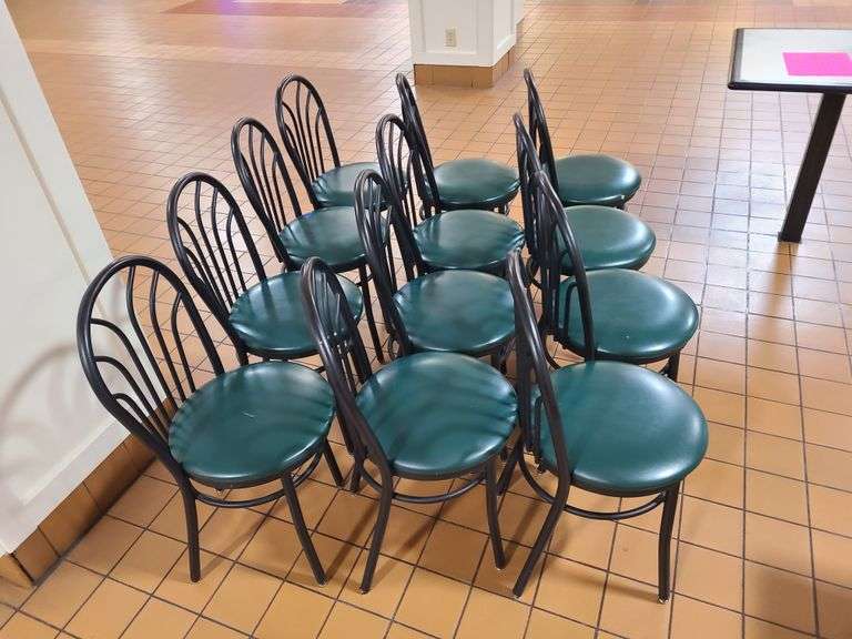 12) Restaurant Style Chairs - Prime Time Auctions, Inc.