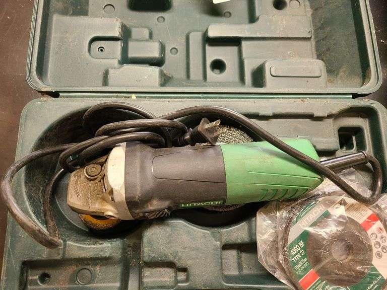 Hitachi Disc Grinder, - Prime Time Auctions, Inc.