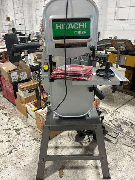 Hitachi CB13F Bandsaw - Prime Time Auctions, Inc.