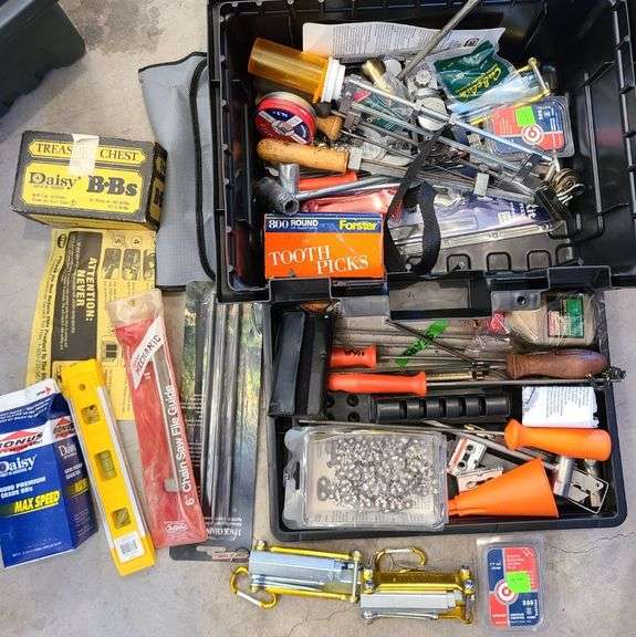 Level, Allen Wrench Tool, BB's, etc-Tool Cady with Contents - Prime ...