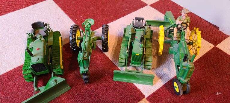 2) John Deere Bulldozer Tractor Models, 2) John Deere Tractor Models ...
