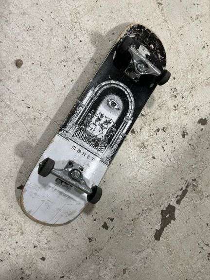 Monet Skateboard - Prime Time Auctions, Inc.