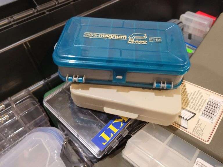 Large Tote Full of Organizer and Streamer Boxes - Prime Time Auctions, Inc.