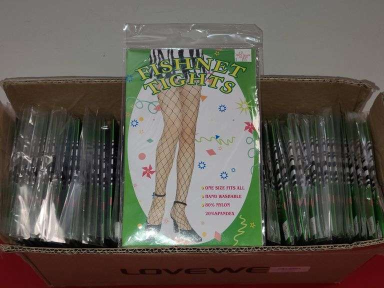 Box of Fish Net Tights - Prime Time Auctions, Inc.