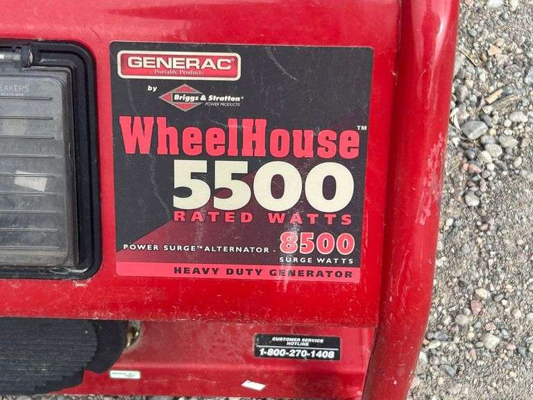 Generac Wheelhouse Generator - Prime Time Auctions, Inc.