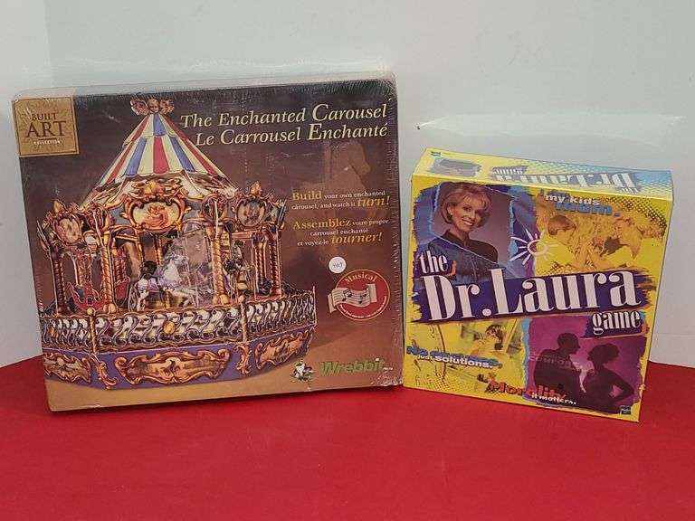 The Enchanted Carousel Build Your Own, Dr. Laura Game - Prime Time ...