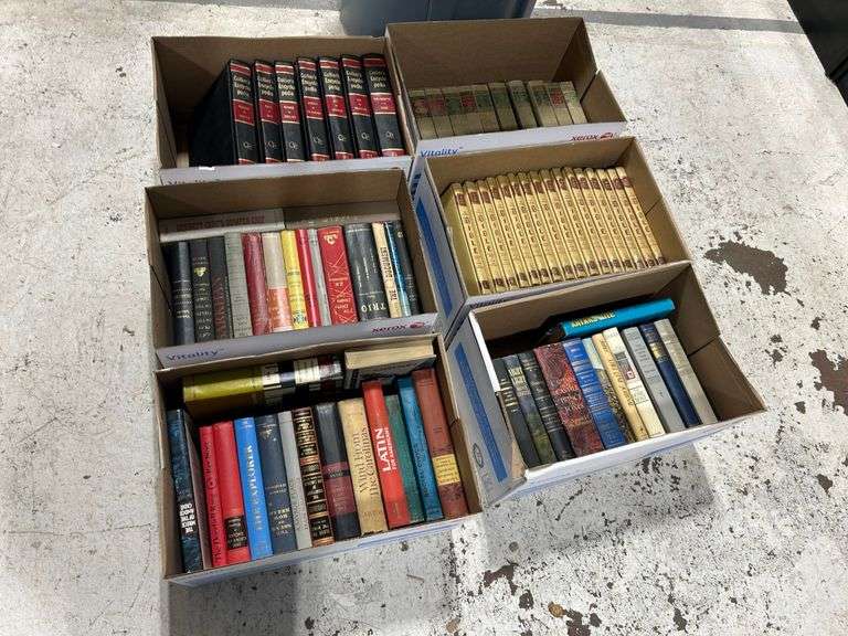 6) Boxes of Books - Prime Time Auctions, Inc.