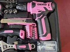 Deko Pink Tool Set - Prime Time Auctions, Inc.