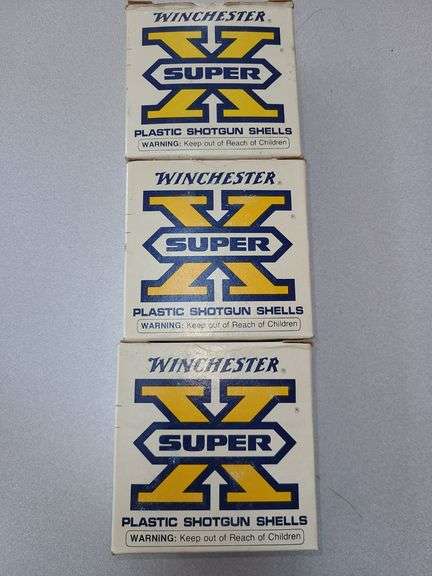 3) Winchester Plastic Shotgun Shells (12 Ga.) - Prime Time Auctions, Inc.