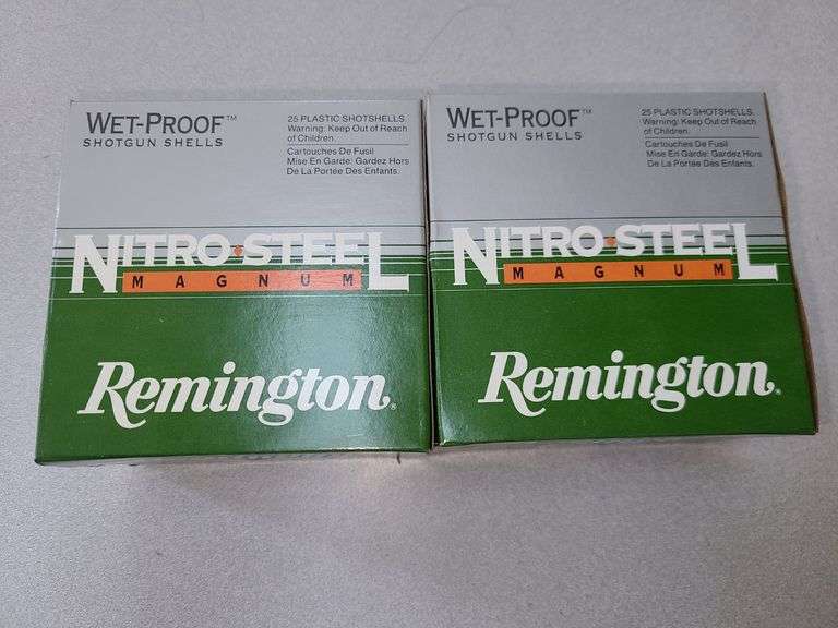 2) Remington Nitro Steel Magnum (12 Ga.) - Prime Time Auctions, Inc.