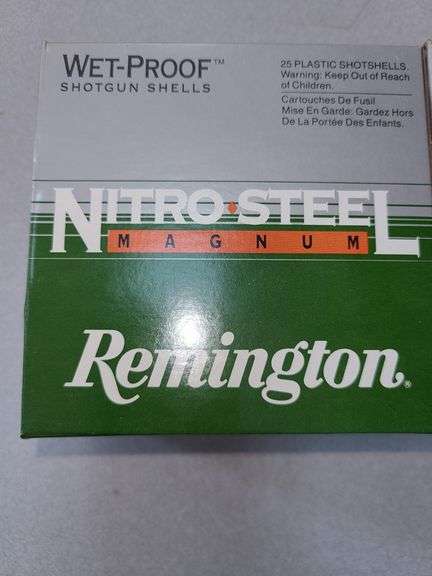 2) Remington Nitro Steel Magnum (12 Ga.) - Prime Time Auctions, Inc.