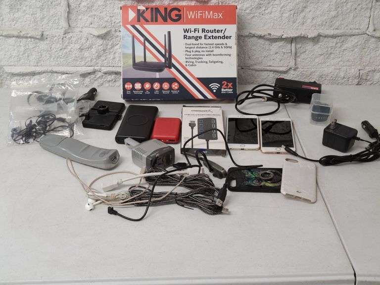 Router, Cell Phones, Battery Packs, Cases, Power Cords, Remote - Prime ...