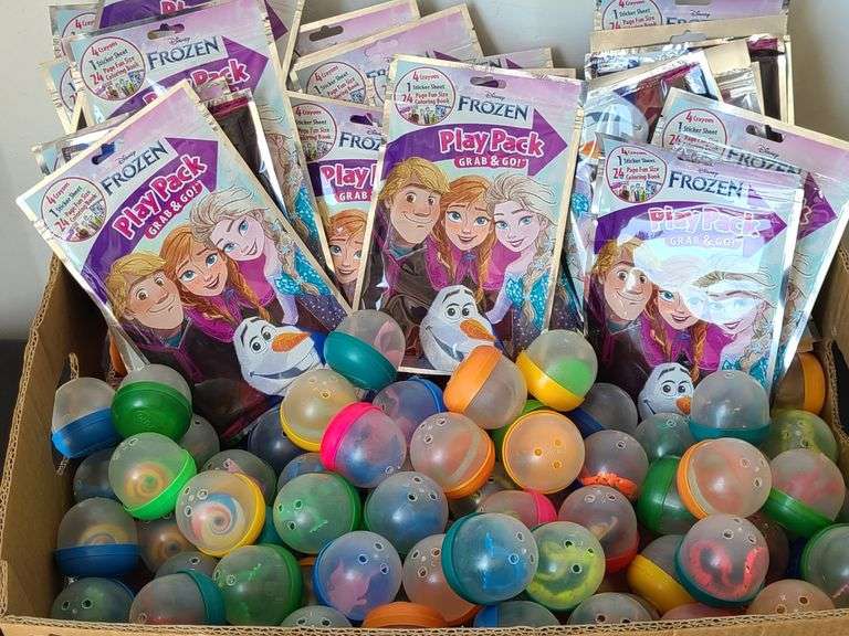 Frozen Play Packs, Vending Machine Capsules - Prime Time Auctions, Inc.