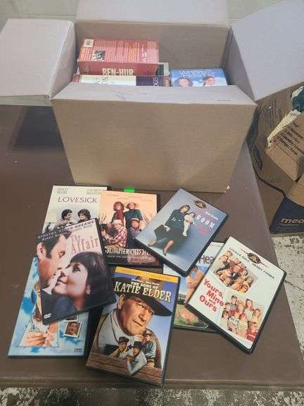 Contents of Box (DVDs) - Prime Time Auctions, Inc.