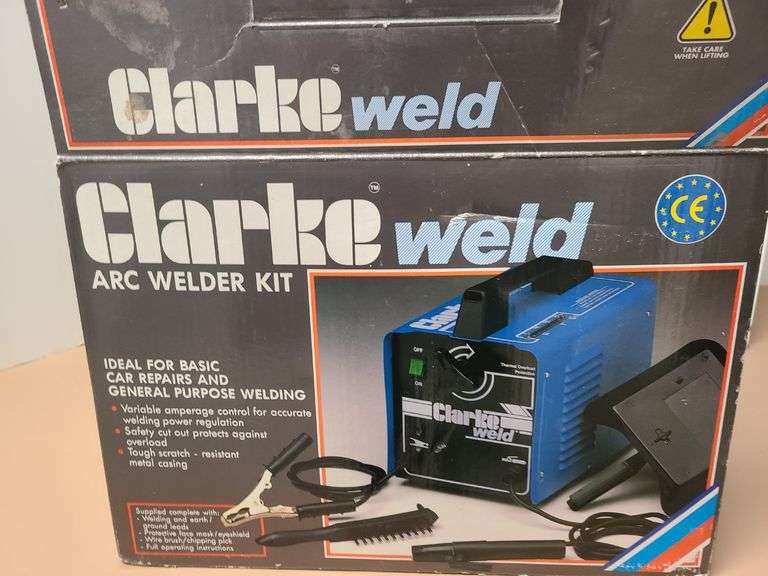 Clarke Weld Arc Welder Kit - Prime Time Auctions, Inc.