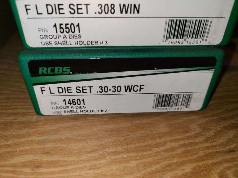 2) New Die Sets - Prime Time Auctions, Inc.