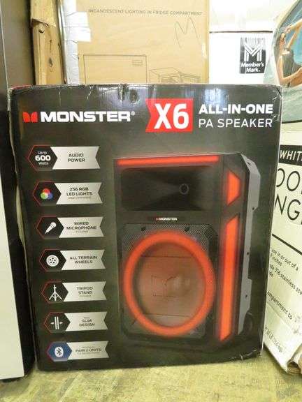 Monster PA Speaker - Prime Time Auctions, Inc.