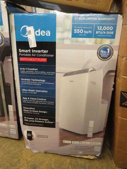 Midea Portable Air Conditioner with Heat Pump - Prime Time Auctions, Inc.