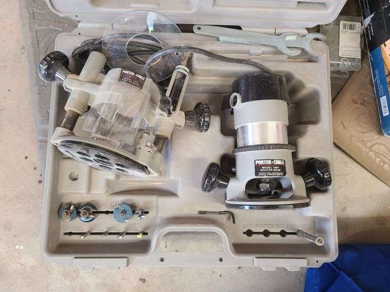 Porter Cable Model 1001 Router Base, Porter Cable Model 6931 Router ...