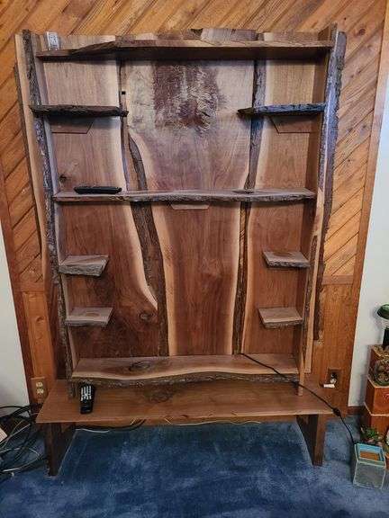 Woodwork Display Shelf - Prime Time Auctions, Inc.