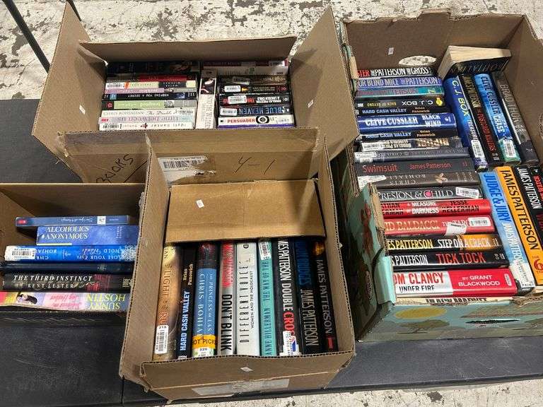 4) Boxes of Books - Prime Time Auctions, Inc.