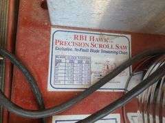 RBI Hawk Precision Scroll Saw - Prime Time Auctions, Inc.