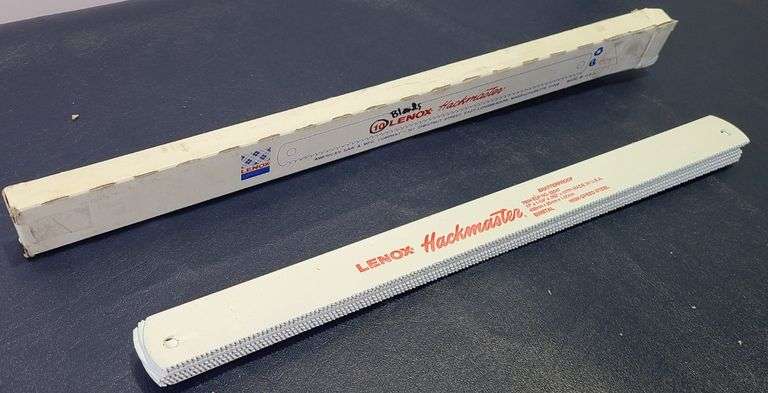 2) Lenox Hackmaster Shatterproof Bi-Metal Saw Blades - Prime Time ...