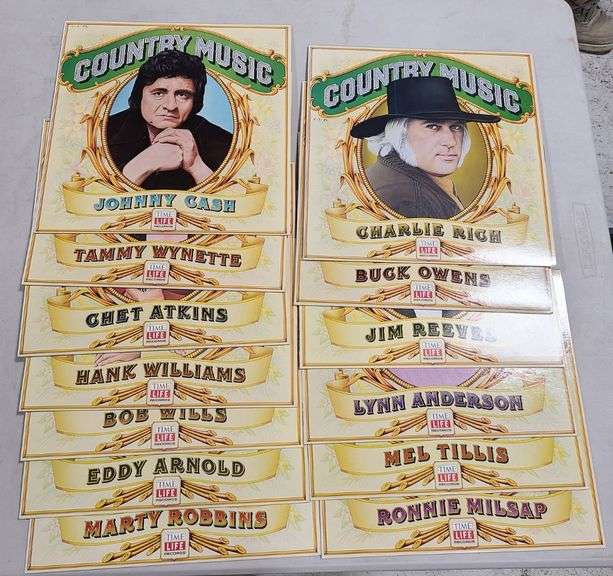 13) Country Music Time Life Vinyl Records - Prime Time Auctions, Inc.
