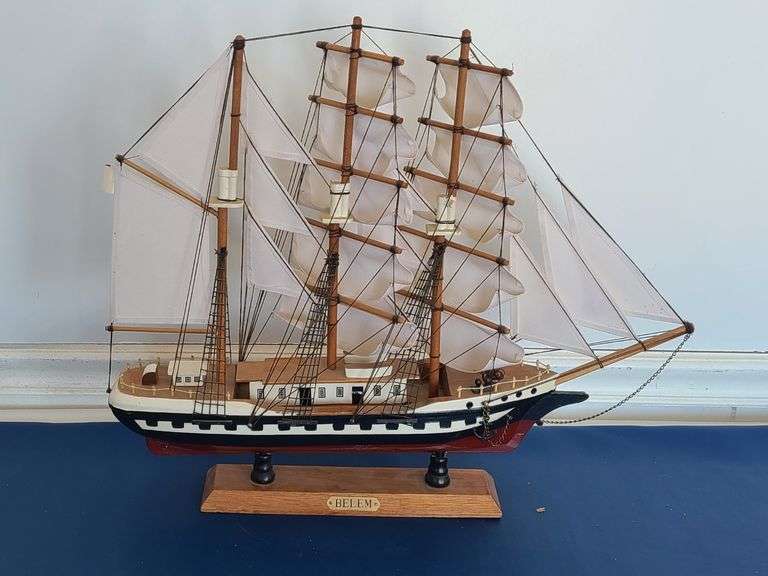 Belem Model Ship - Prime Time Auctions, Inc.