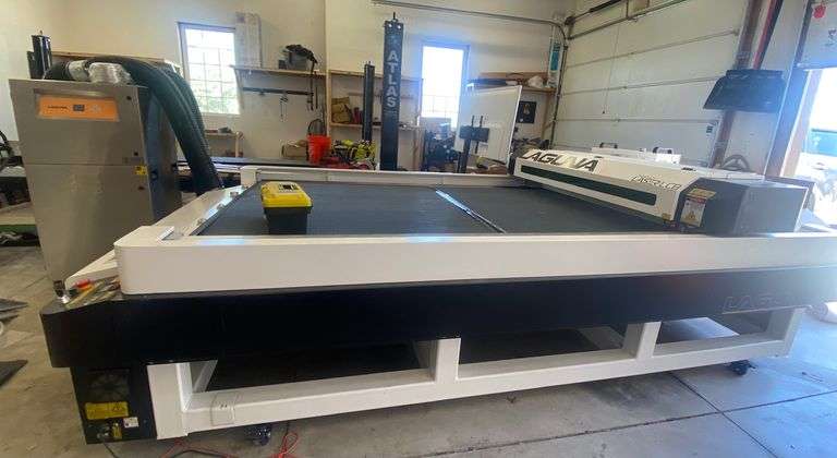 Laser Engraving Cutting Machine & Fume Extractor - Prime Time Auctions ...