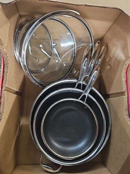 * Hexclad Seven Piece Set - Prime Time Auctions, Inc.